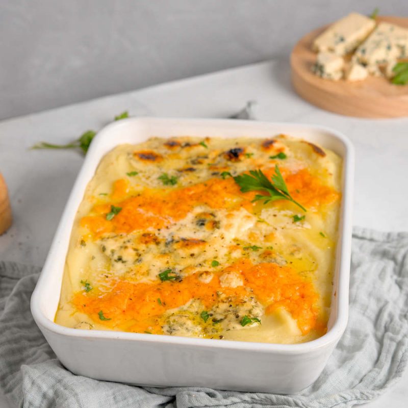 Baked blue cheese mash - Recipes | Dairy UK